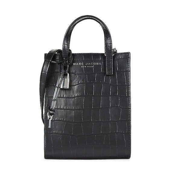 Marc Jacobs | Bags | Marc Jacobs Micro Tote Croc Embossed Leather ...